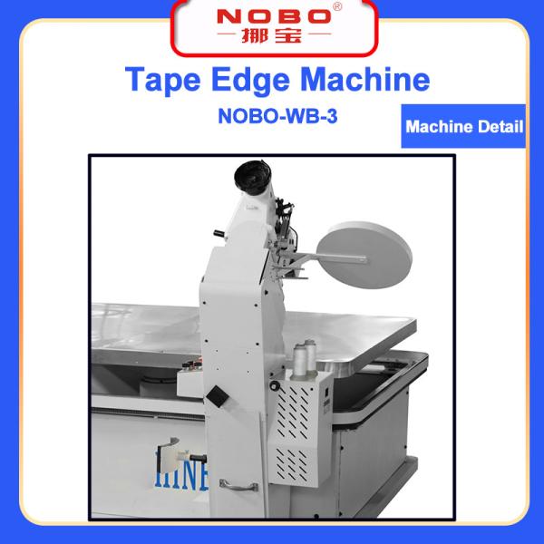 Quality Tape Edge Machine Production Efficiency 15 Sheets / Hours NOBO-WB-3 for sale