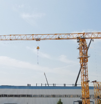 Quality 8t Capacity Flat Top Tower Crane China Durable for sale