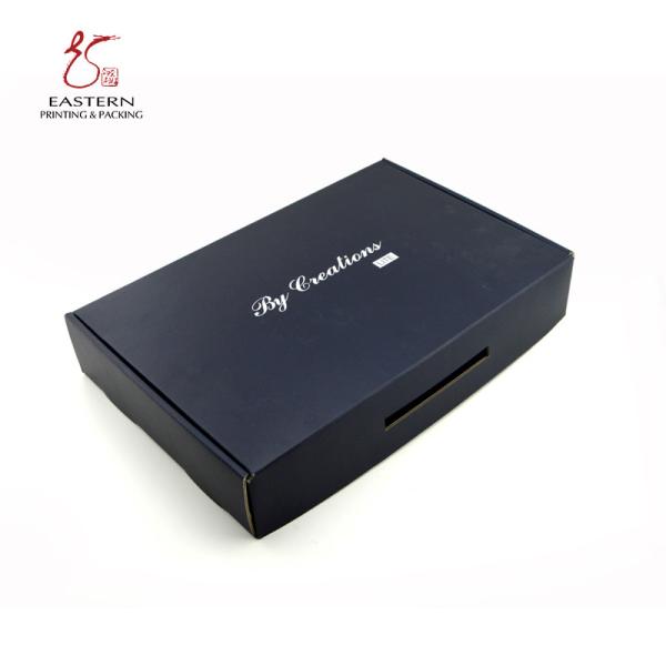 Quality Heavy Duty 4.5cm Height Corrugated Mailer Boxes , Foldable Paper Box for sale