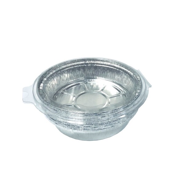 Quality Custom Order Accepted Clear PET Hinged Plastic Bowl Round Blister Clamshell for sale