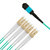 Quality Female 12 Cores LC MM MPO Fiber Optic Patch Cord Round for sale