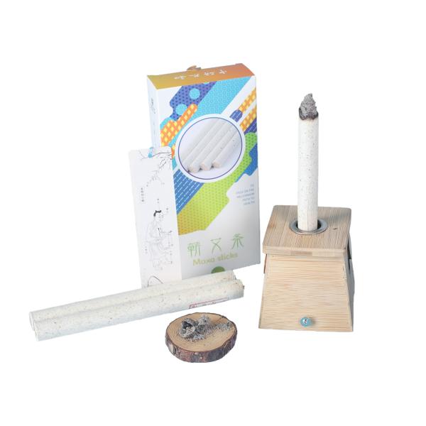 Quality 15 Rolls Pure Moxa Rolls Black Smokeless / Smoke for sale