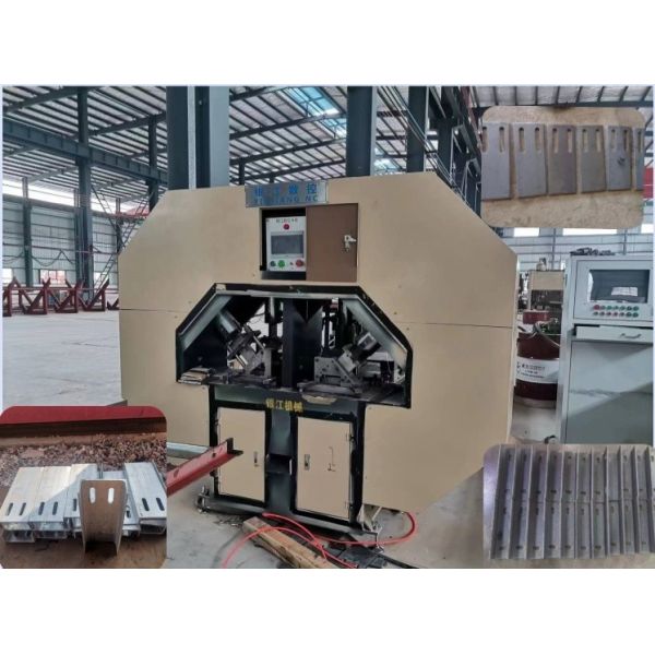 Quality Economical 1000kN F Punching Force Thick Flat Steel And CNC Steel Structure Punching Shearing Machine for sale