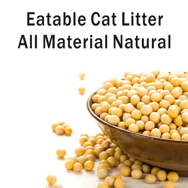 Quality High Absorption Tofu Cat Litter Dust Free Strong Odor Control Environmentally for sale