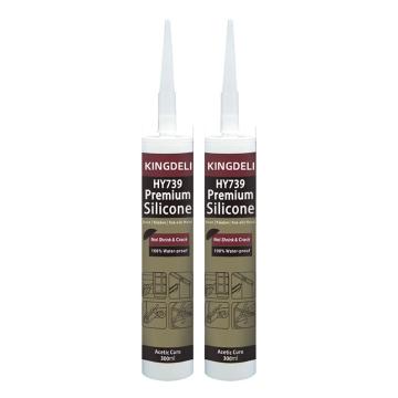 Quality Transparent Sanitary Silicone Sealant , Aquarium Glass Sealant UV Resistant for sale