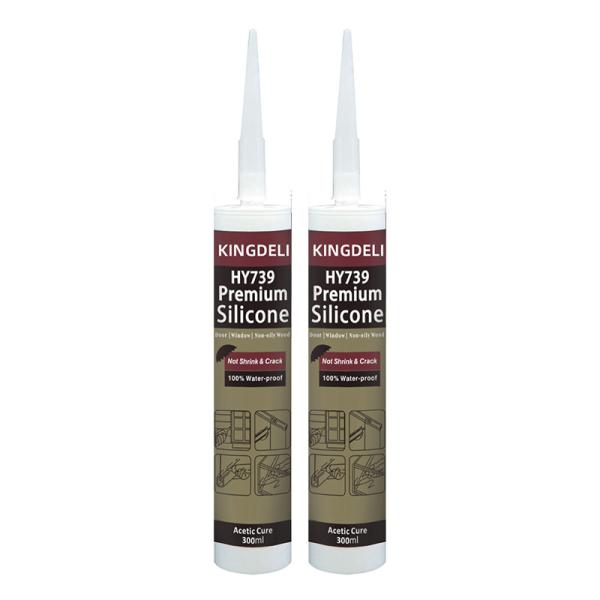 Quality Transparent Sanitary Silicone Sealant , Aquarium Glass Sealant UV Resistant for sale
