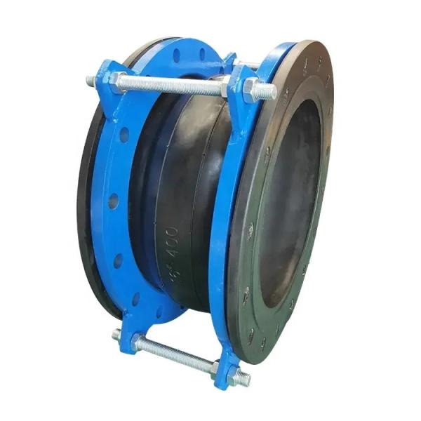 Quality DIN PN16 DN400 Fully Sealed Rubber Expansion Joint End Face Design for sale