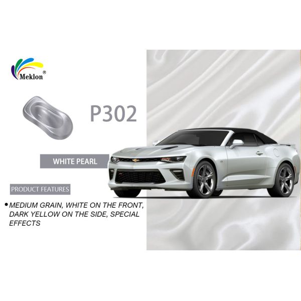 Quality Durable Glossy Pearlescent White Car Paint Waterproof Pearl Clear Coat Auto Paint for sale