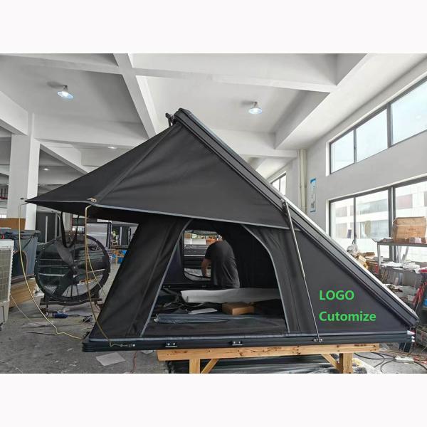 Quality 3-4 Person Easy Install Rooftop Clamshell Tent Hard Cover Rooftop Tent for sale