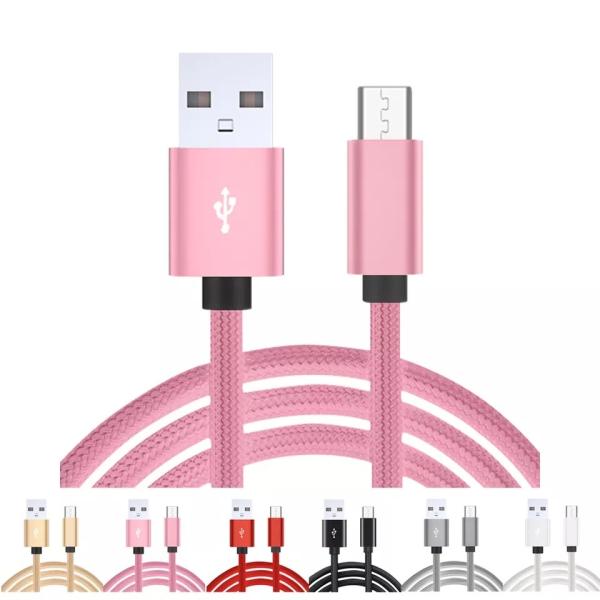 Quality 3m 10ft Micro USB V8 Cable , Flexible Mobile Phone Charging Cable for sale