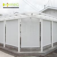 Quality Aluminum Vertical Blind Outdoor Window Shade Outdoor Sunscreen Blind for sale