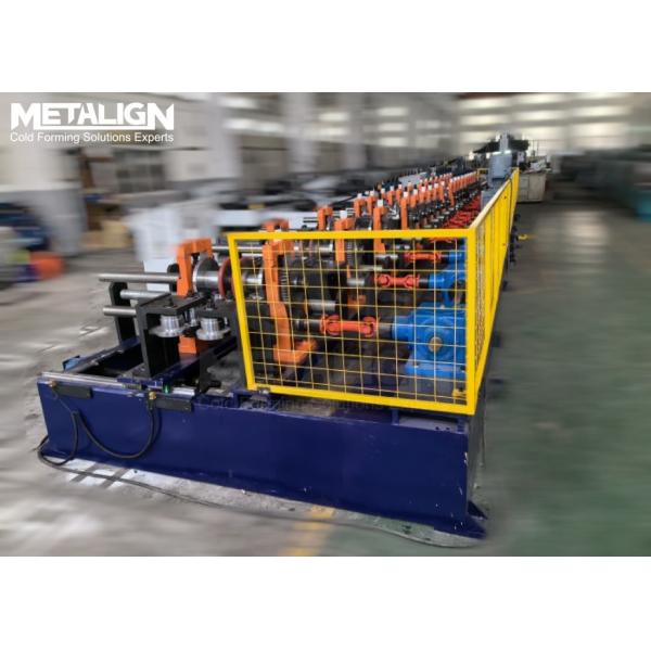 Quality METALIGN Cable Tray Roll Forming Machine With Sheet Fed Entry Adjustable Width for sale