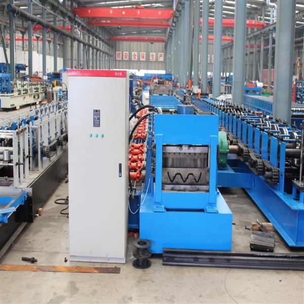 Quality 350Mpa Yield Strength Highway Guardrail Making Machine Chain Drive for sale