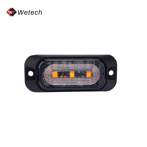 Quality IP67 Flash Strobe Amber Led Light 12V 24V  For Trucks for sale