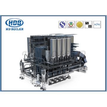 Quality Coal / Biomass Fired CFB Boiler Circulating Fluidized Bed Boiler ASME Standard for sale