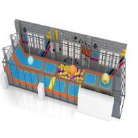 Quality Commercial Trampoline Park Equipment With PP Matress ASTM Standard for sale