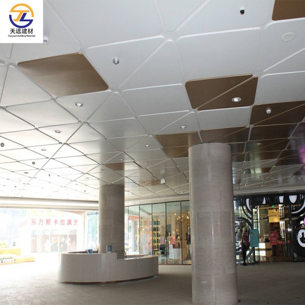 Quality Indoor Fireproof Soundproof ACP Wall Panel Perforated Aluminium Ceiling for sale