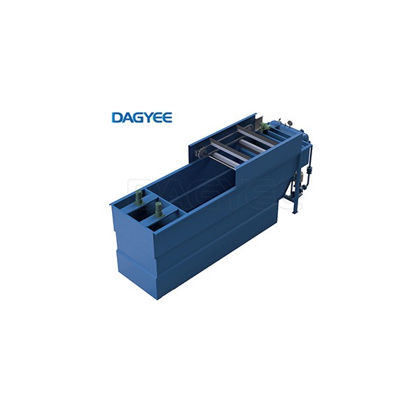 Quality Electrocoagulation Groundwater Packaging 40m3/H DAF System Dissolved Air Flotator Clarifier for sale
