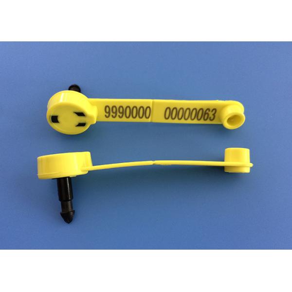 Quality Identification Management Sheep Ear Tags For Tracking , Laser Printing for sale