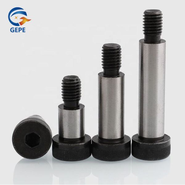 Quality JIS Standard Class12.9 Metric Socket Head Shoulder Screw Black M5 Shoulder Bolts for sale