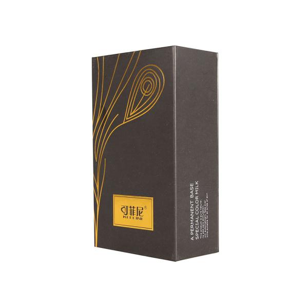 Quality Luxury Black Perfume Packaging Box With Paperboard for sale