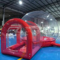 Quality Outdoor Blow Up Inflatable Bubble Tent Custom Size Inflatable Bounce House With for sale