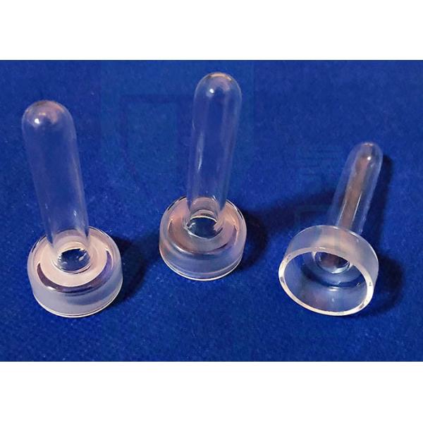 Quality Clear Quartz fused silicon Science Lab Glassware Spherical Joint Tube for sale
