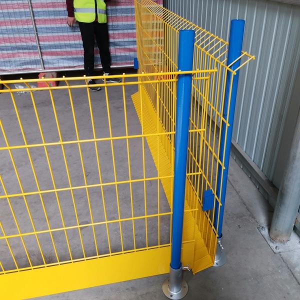 Quality Safety 8mm Edge Protection Barriers 1.3m Height Easily Assembled for sale