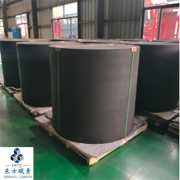 Quality Polycrystaline Silicon Graphite Blocks Dark Grey 50 Mpa Flexural Strength for sale