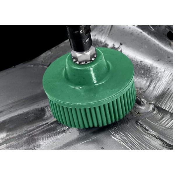 Quality 3m 3 Inch Blue Color Bristle Disc Brush with Shank for Abrasive Coating Removal for sale
