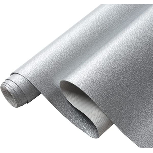 Quality 3mm Artificial Upholstery Synthetic Leather Faux White Leather Fabric For Clothing for sale