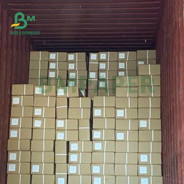 Quality 92% Whiteness 80gsm Plotter Paper Roll , Plain White Paper Roll For CAD Plotter for sale