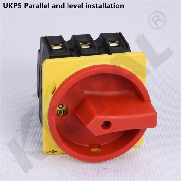 Quality IP65 63A Four Pole Rotary Electrical Iolator Switch Disconnector for sale