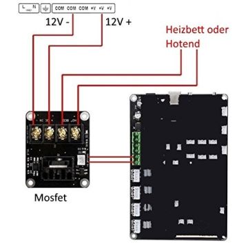 Quality 25A 12V MOSFET High Current Load Module 3D Printer Power Expansion Board for sale