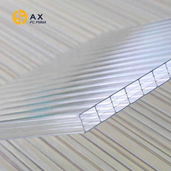 Quality Brown Wear Resistance Multiwall Polycarbonate Sheet for sale