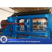 Quality 80x100mm Hexagonal Mesh Machine , Gabion Wire Knitting Machine Stable Operation for sale