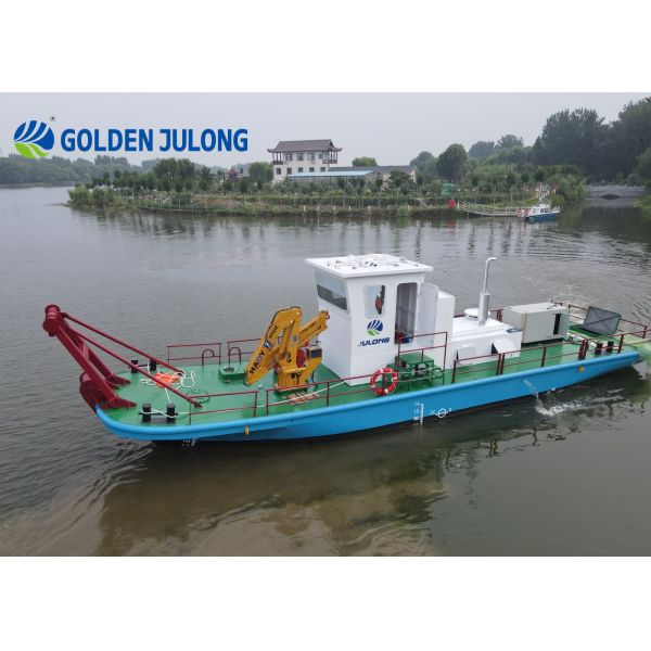 Quality JULONG JLWB350 Multi Function Work Boat Auxiliary Dredger Working for sale