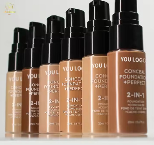 Quality Wholesale High Quality Whitening Cream Private Label Makeup Liquid Foundation Full Coverage Waterproof for Women for sale