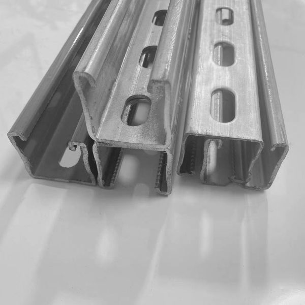 Quality 41*41*2mm Hot Dip galv Strut C Channel Furring Channel For Seismic Support hot rolled for sale