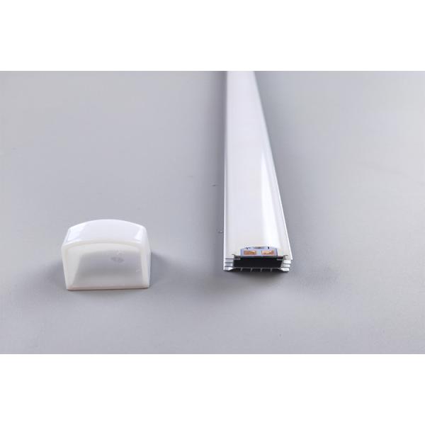 Quality 12V Rigid LED Aluminium Profile , Led Strip Light Mounting Channel for sale