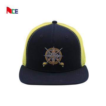 Quality Richardson 112 6 Panel Trucker Snapback Cap Polyester Cotton Material for sale