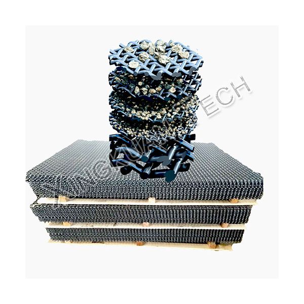 Quality Quarry Mine Screen Mesh Manganese Steel 65Mn 30Mn Material with long life using for sale