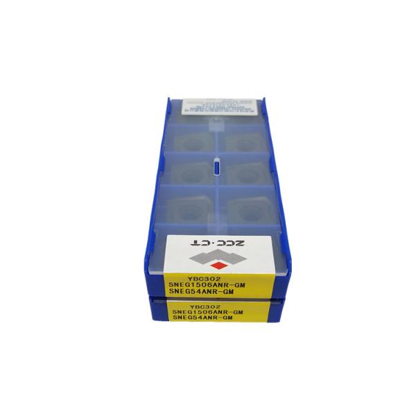 Quality SNEG1506ANR-GM YBC302 Carbide Insert Milling Cutters / Carbide Tool Inserts for sale