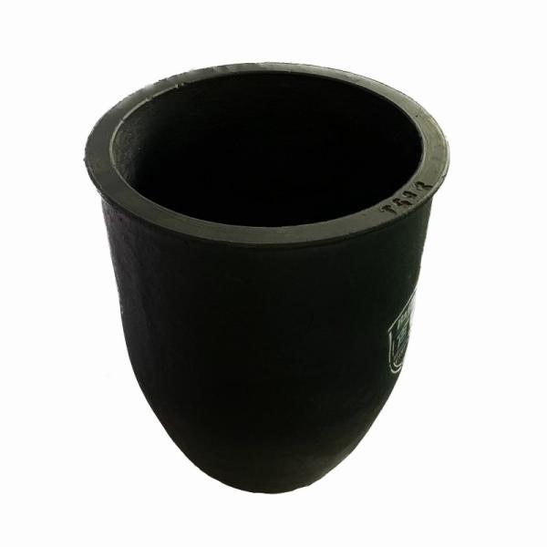 Quality High Hardness Cylindrical Carbon Graphite Crucible Excellent Corrosion for sale