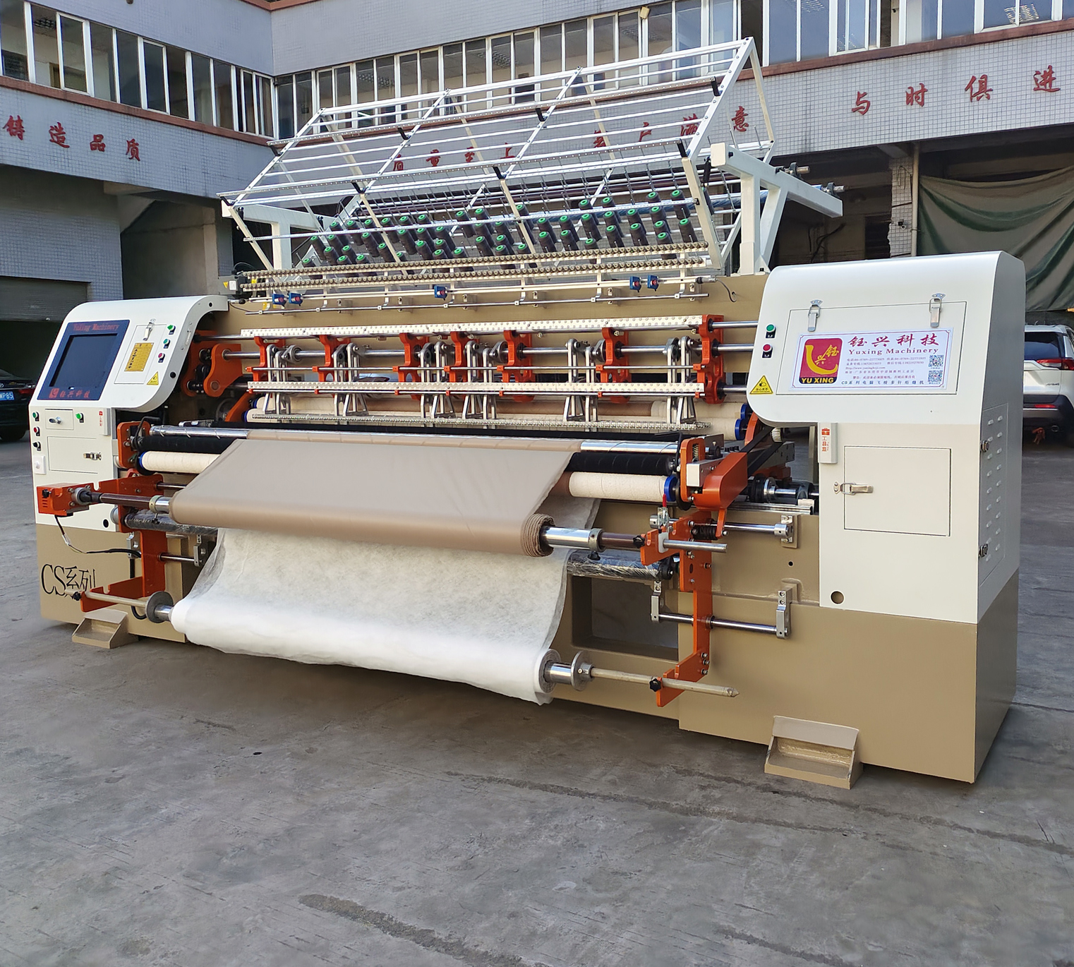 Quality 240CM 3 Rows High-Speed Servo-Driven Industrial Commercial Quilting Machine for for sale
