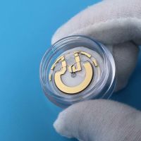 Quality Gold Plated Quartz Pendulum Od 22.23mm Thickness 0.76mm for sale