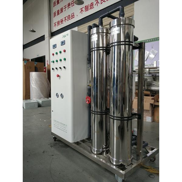 Quality Efficient Single Pass Reverse Osmosis System 5.0KW Power Rating 2000 LPH Flow for sale