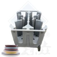 Quality Restaurant Kitchen Equipment Mobile Cabinet Dish Collecting Trolley with Modern for sale