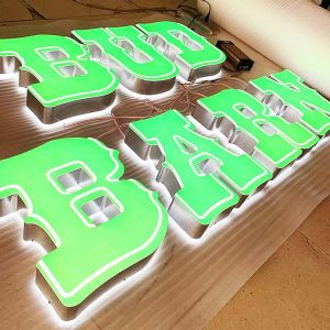 Quality ODM Led 3d Aluminum Letters 10cm Acrylic Alphabet Light Box for sale