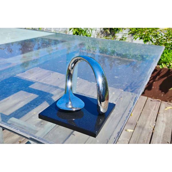 Quality Modern Small Stainless Steel Indoor Ornaments Sculpture for sale